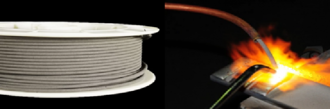 55-65 HRC Welding Ropes With Tungsten Carbide For Oxy Acetylene Welding